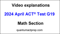 Official ACT Tests Archives - Quantum ACT Prep